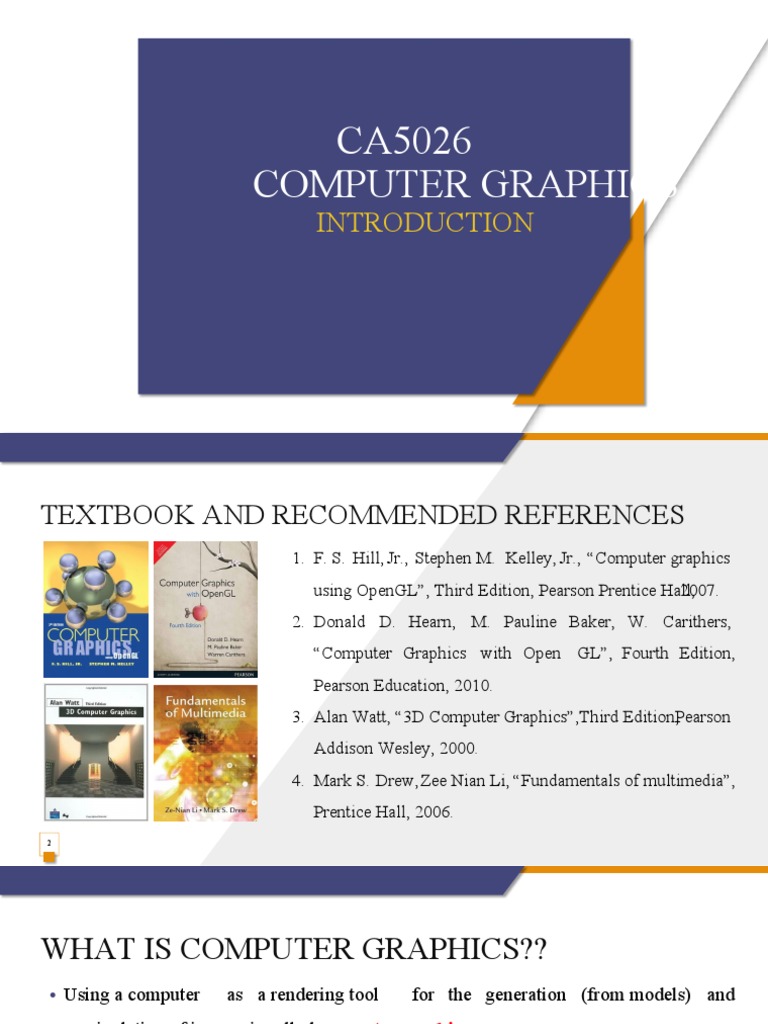 Computer Graphics Introduction | PDF | Typefaces | Image Resolution