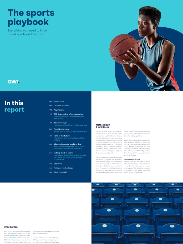 The Sports Playbook - GWI | PDF | Sports | Audience Measurement