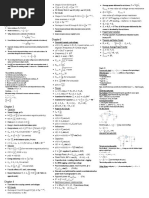 Very Useful Formulas (Cheat Sheet) | PDF | Electrical Impedance ...