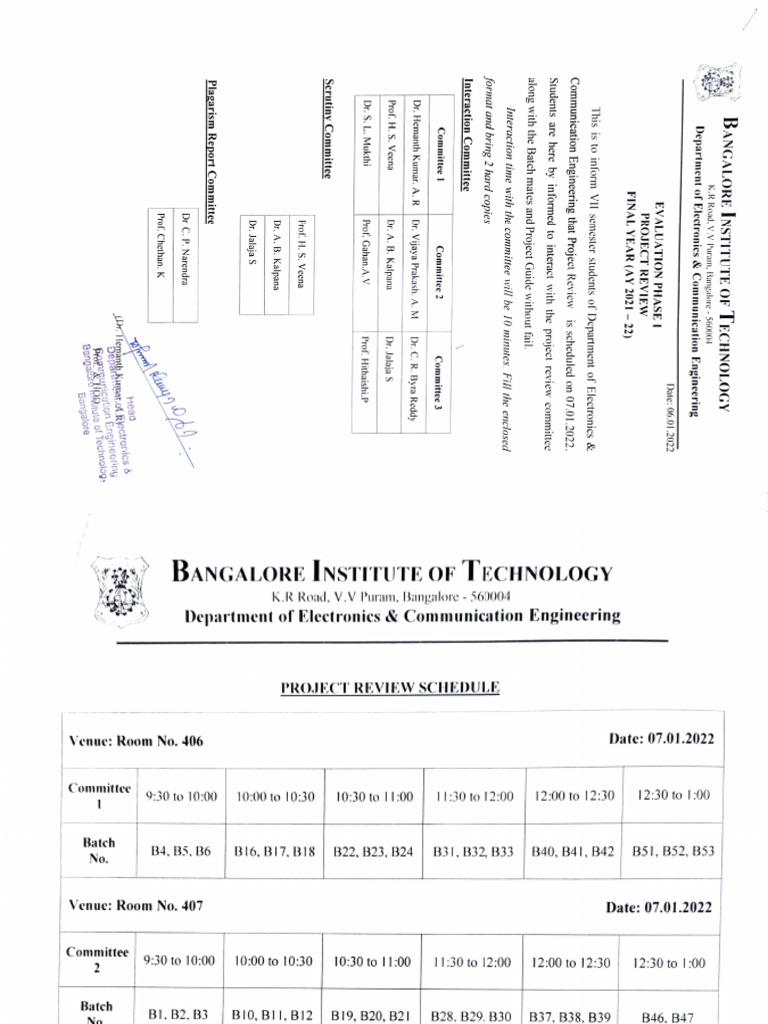 Project Review 1 | PDF