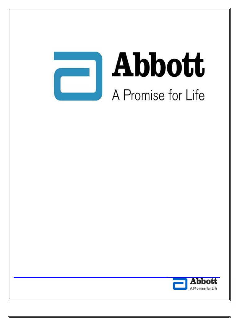 Abbott Pakistan Report | Tablet (Pharmacy) | Warehouse