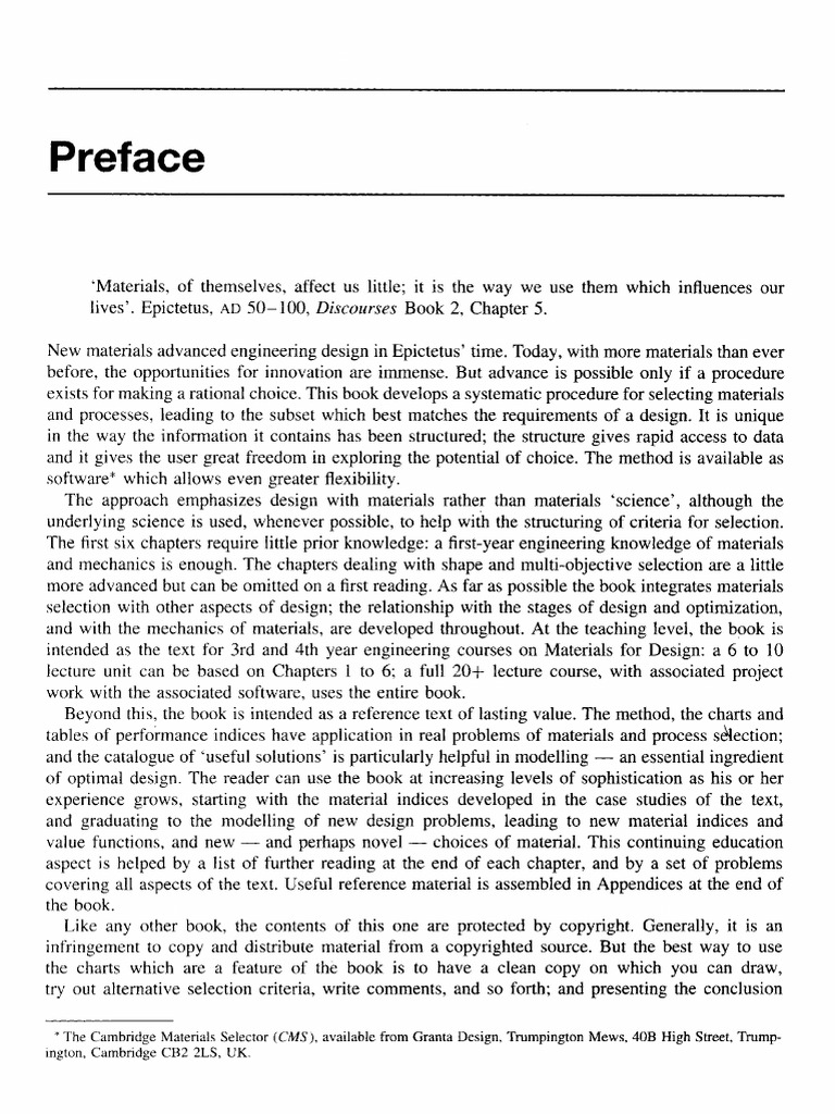 Preface: Discourses Book 2, Chapter | PDF | Design | Engineering