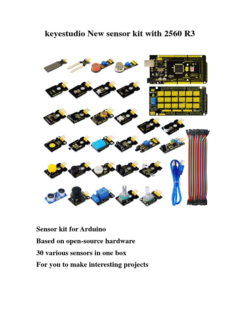 Keyes Studio Arduino Sensor Starter Kit User Guide | PDF | Relay | Arduino