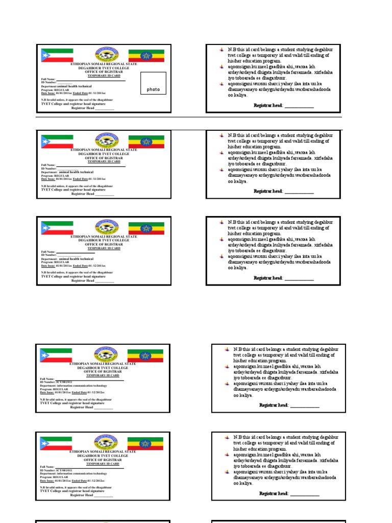Student Id Card | PDF | Computer Access Control | Written Communication