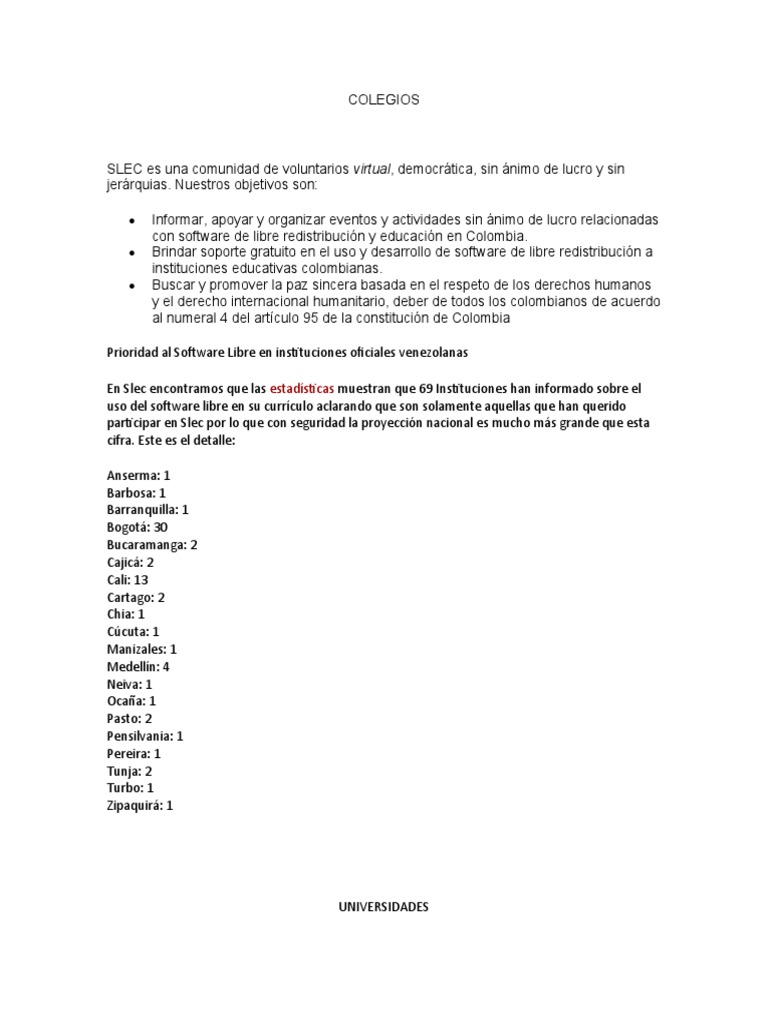 Software Libre Mapa Conceptual | PDF | Mi sql | Distribución de Linux