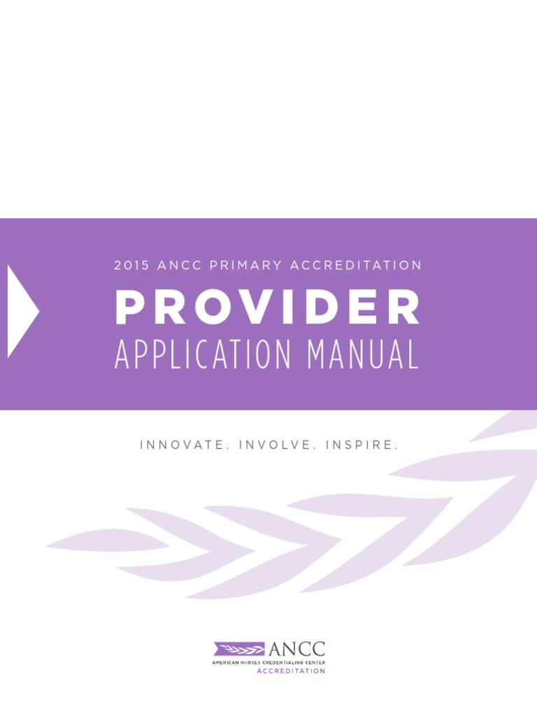 ANCC NCPD Manual | PDF | Nursing | Health Sciences