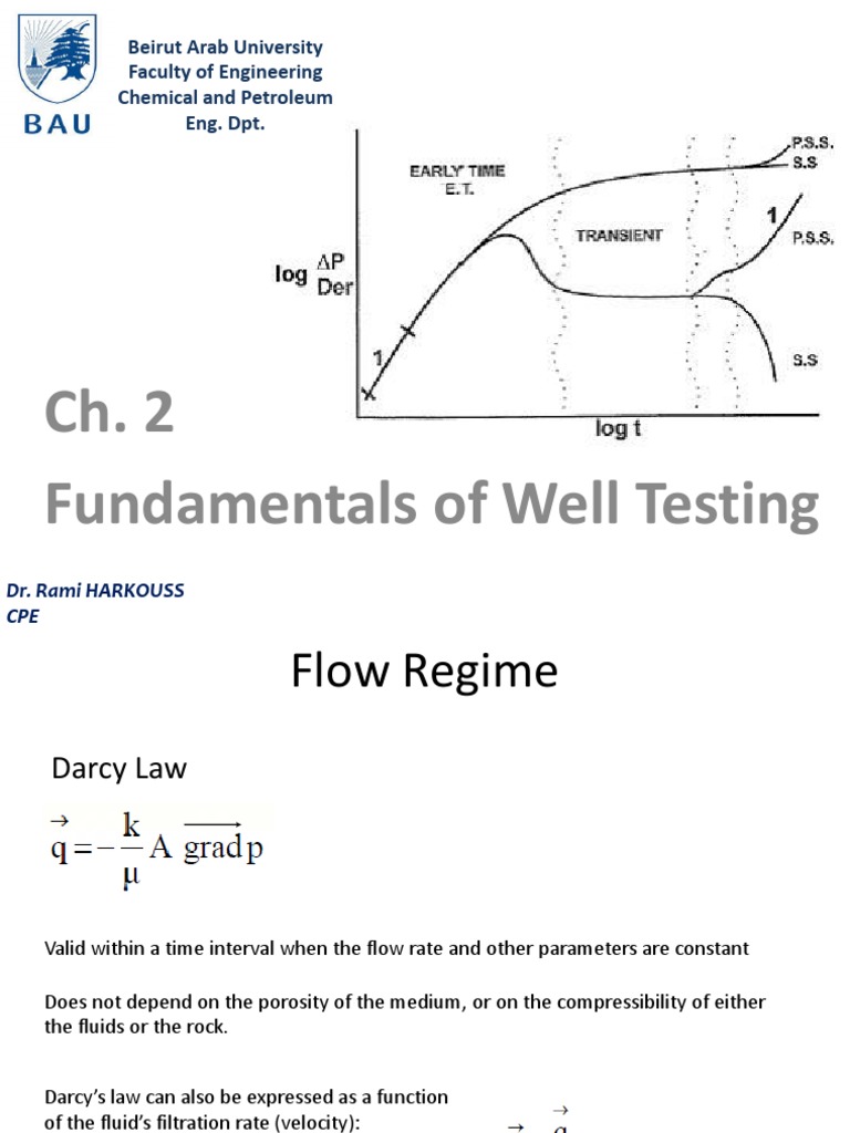 Fundamentals of Reservoir Oil Flows Analysis | PDF | Permeability ...