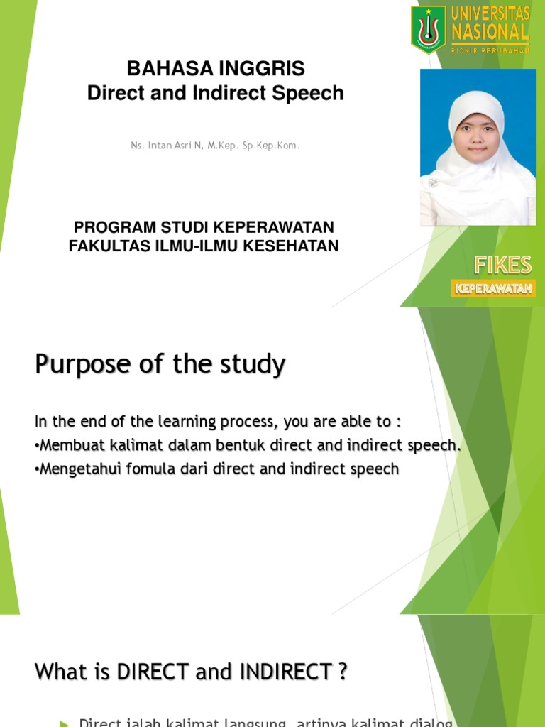 Direct vs Indirect Speech in English | PDF | Syntax | Language Mechanics