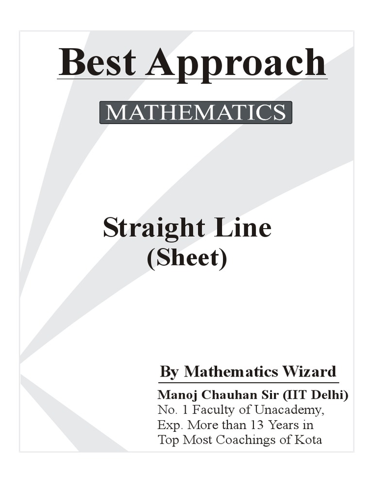 StraightLine Sheet3 | PDF | Line (Geometry) | Triangle
