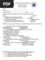 GRADE 1 Q2 WEEK 7 WORKSHEETS - Teacher Mhejz | PDF