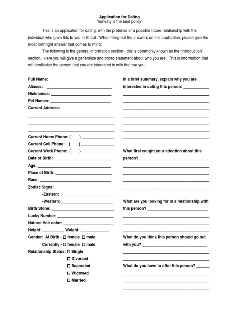 Dating Application | PDF | Driver's License | Psychological Concepts