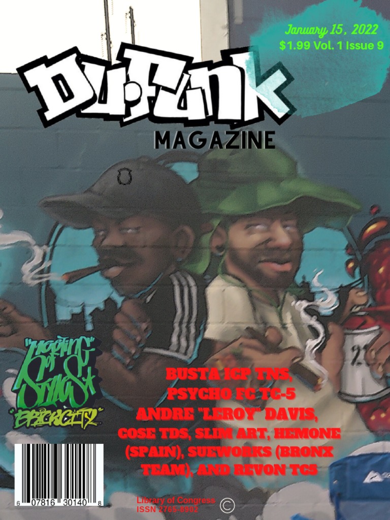 Du Funk Magazine Volume 1, Issue 9 | PDF | Graffiti | Hip Hop Music