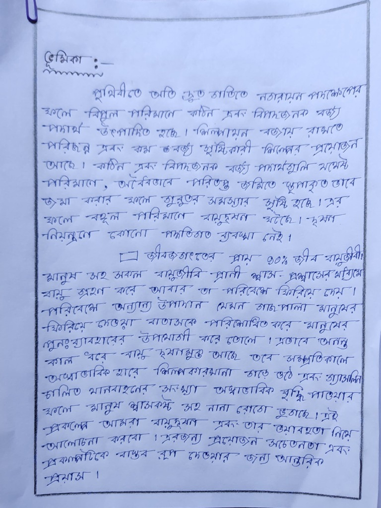 Envs Project Sem 1 | PDF