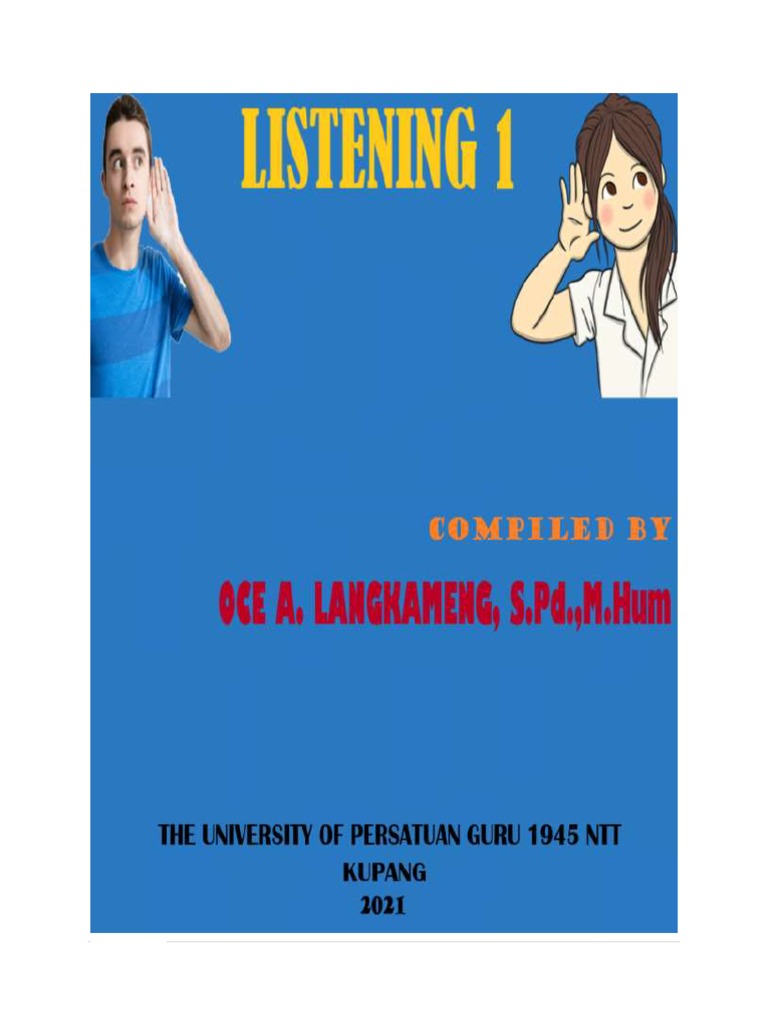 Modul Listening 1 | PDF | Communication | Cognitive Science