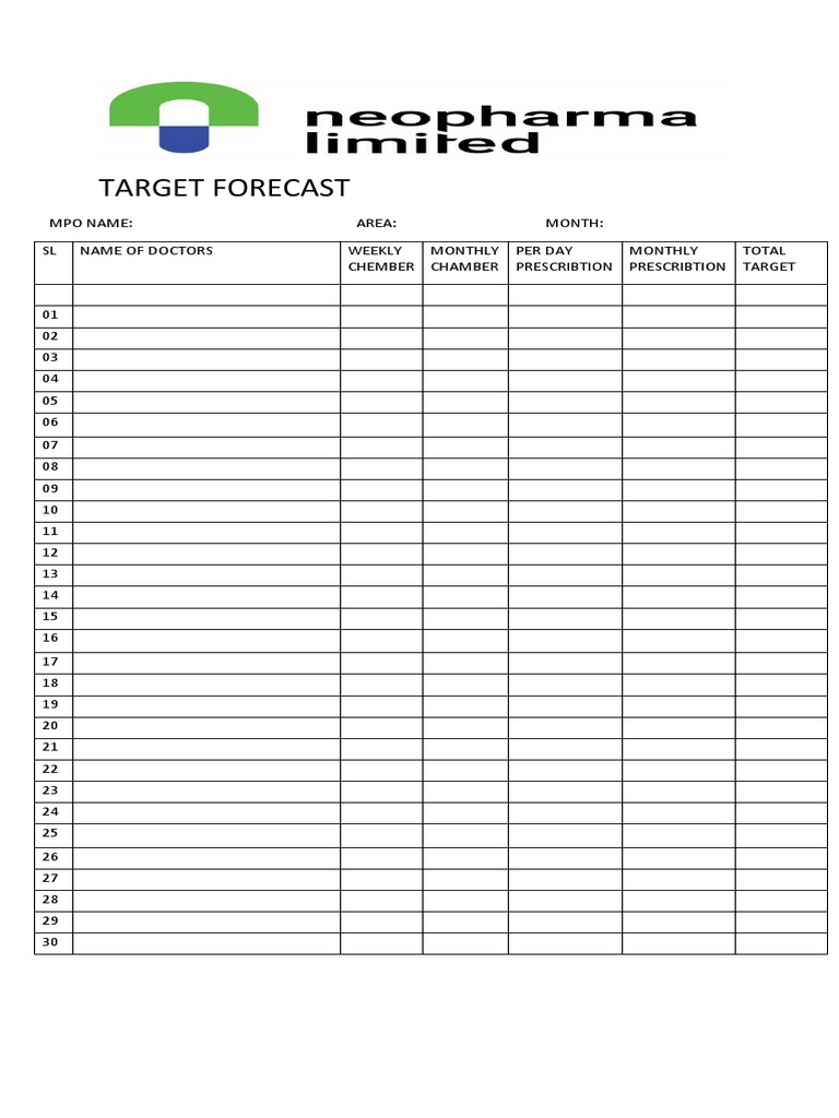 Target Forecast | PDF
