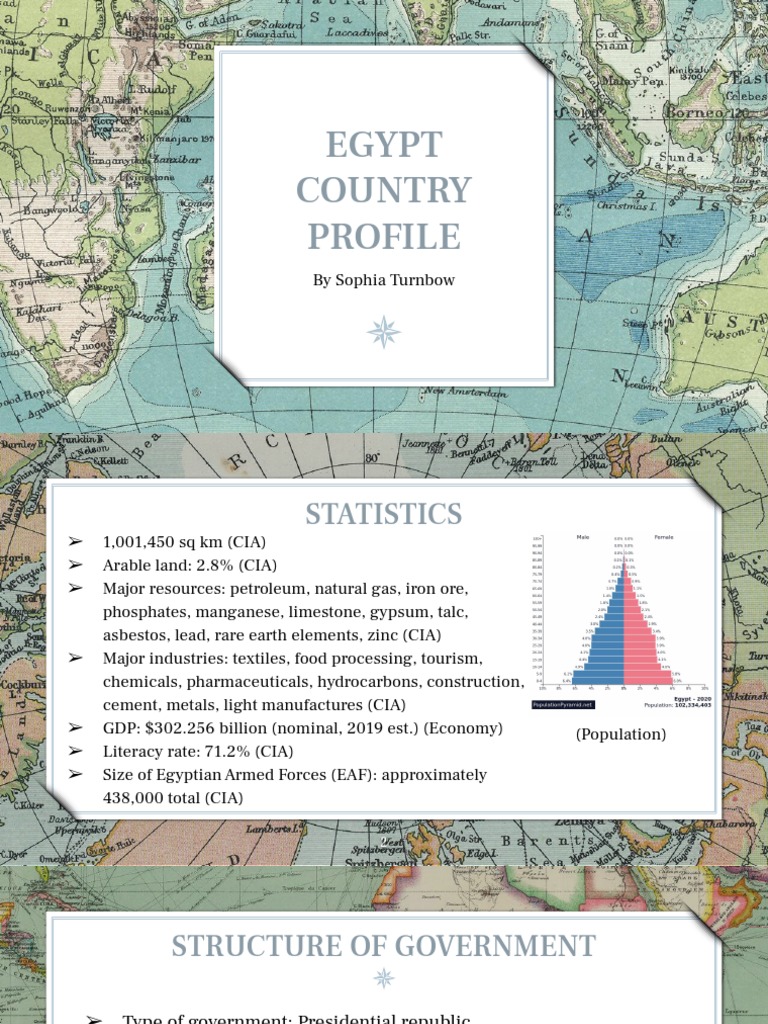 Egypt Country Profile | PDF | Egypt | World Politics
