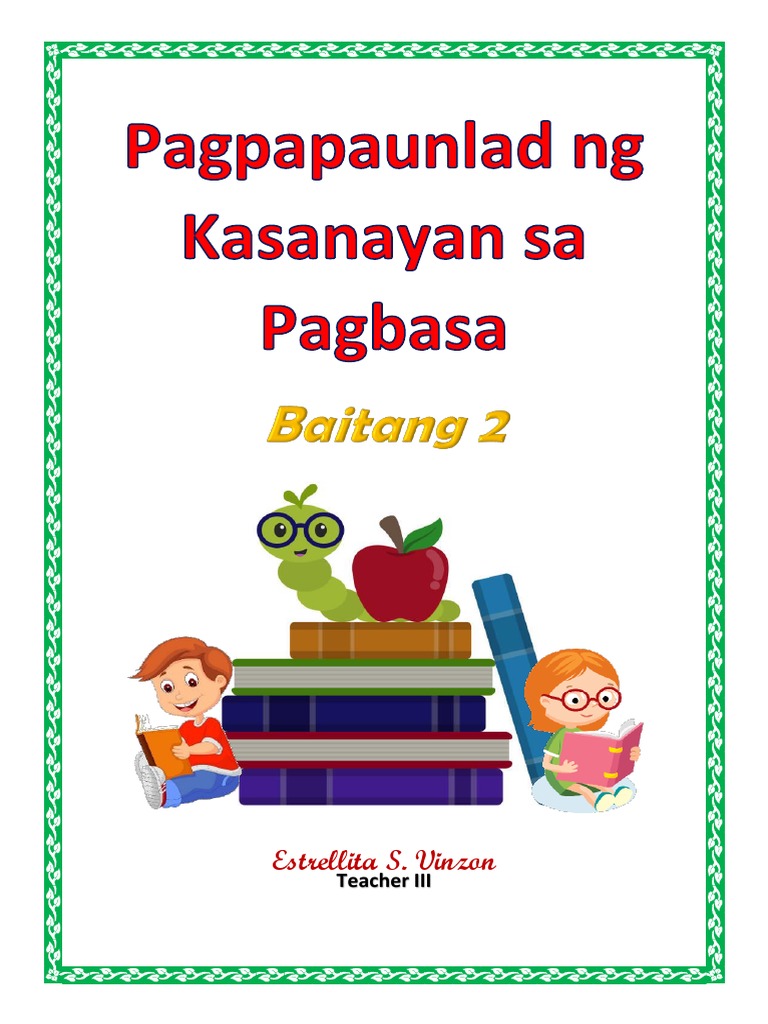 Pagpapaunlad NG Kasanayan Sa Pagbasa 2 | PDF