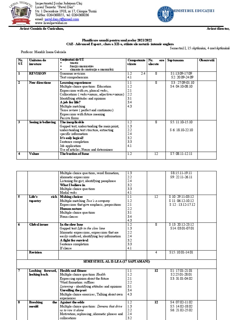 CAE Advanced 12 - Intensiv | PDF | Phrase | Verb