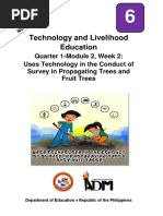 TLE 6 Agriculture Daily Lesson Plan | PDF | Learning | Trees