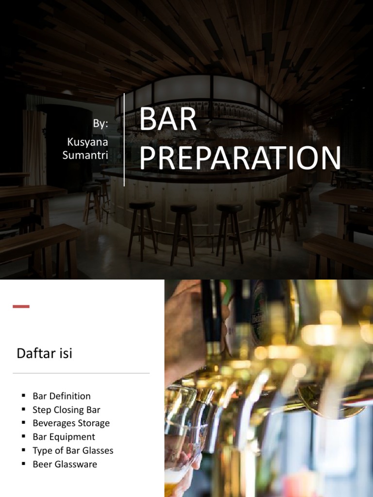 Bar Preparation 1 | PDF