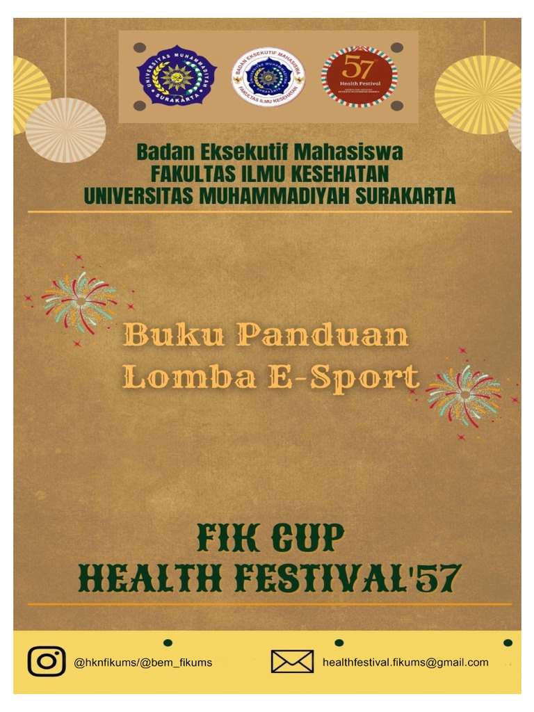 Guidebook E-Sport MLBB (Fik Cup) | PDF