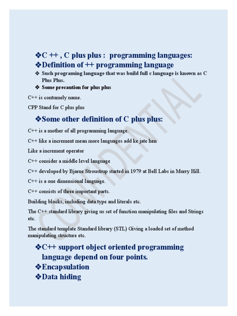 C Plus Plus Pdf Pointer Computer Programming Array Data Structure 5411