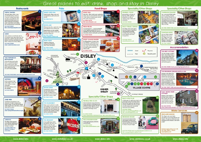 Disley Map | PDF