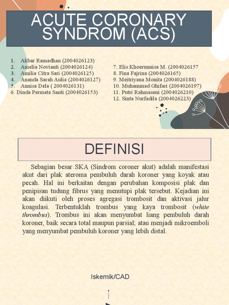 Acs Terapi | PDF