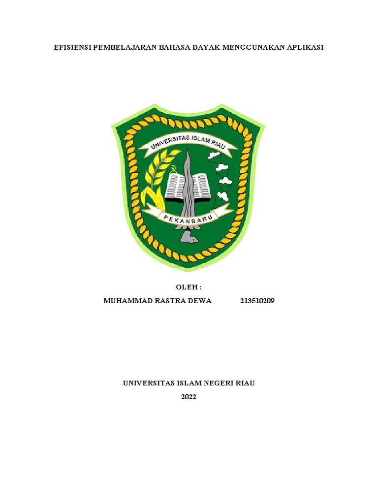 Bahasa Dayak | PDF