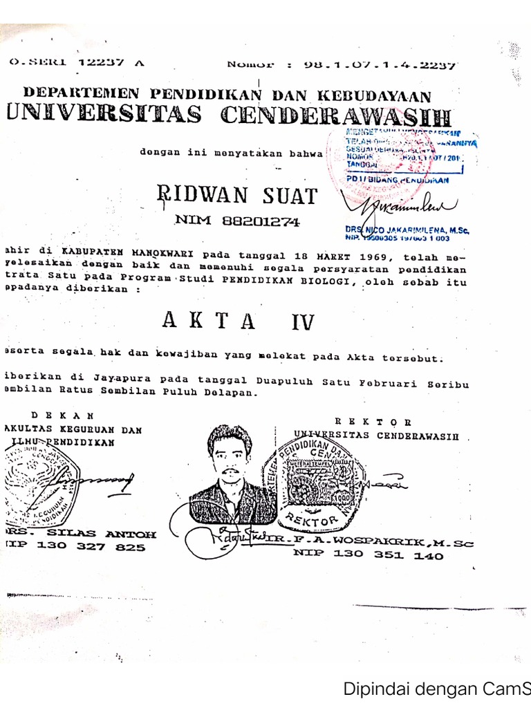 Akta IV | PDF