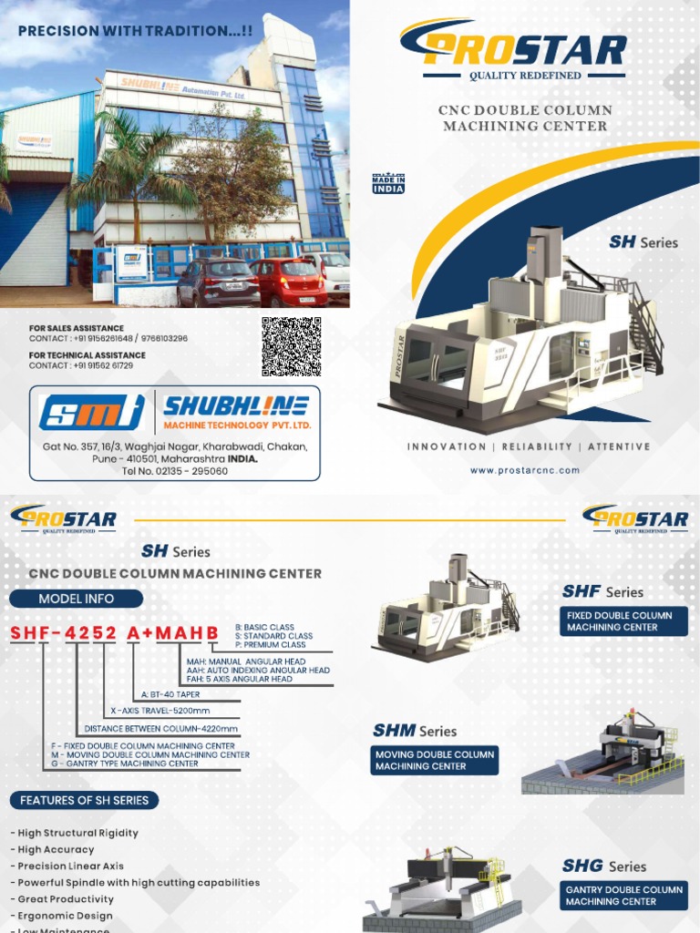 Prostar CNC Brochure | PDF
