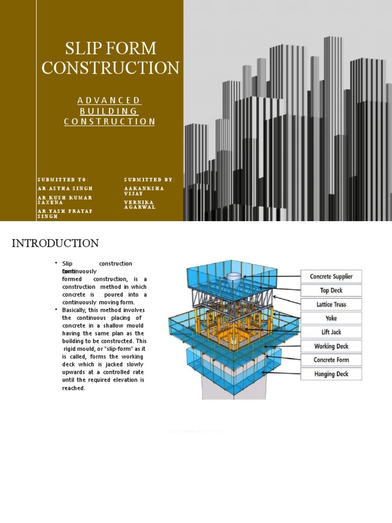 Slip Form Construction Explained | PDF