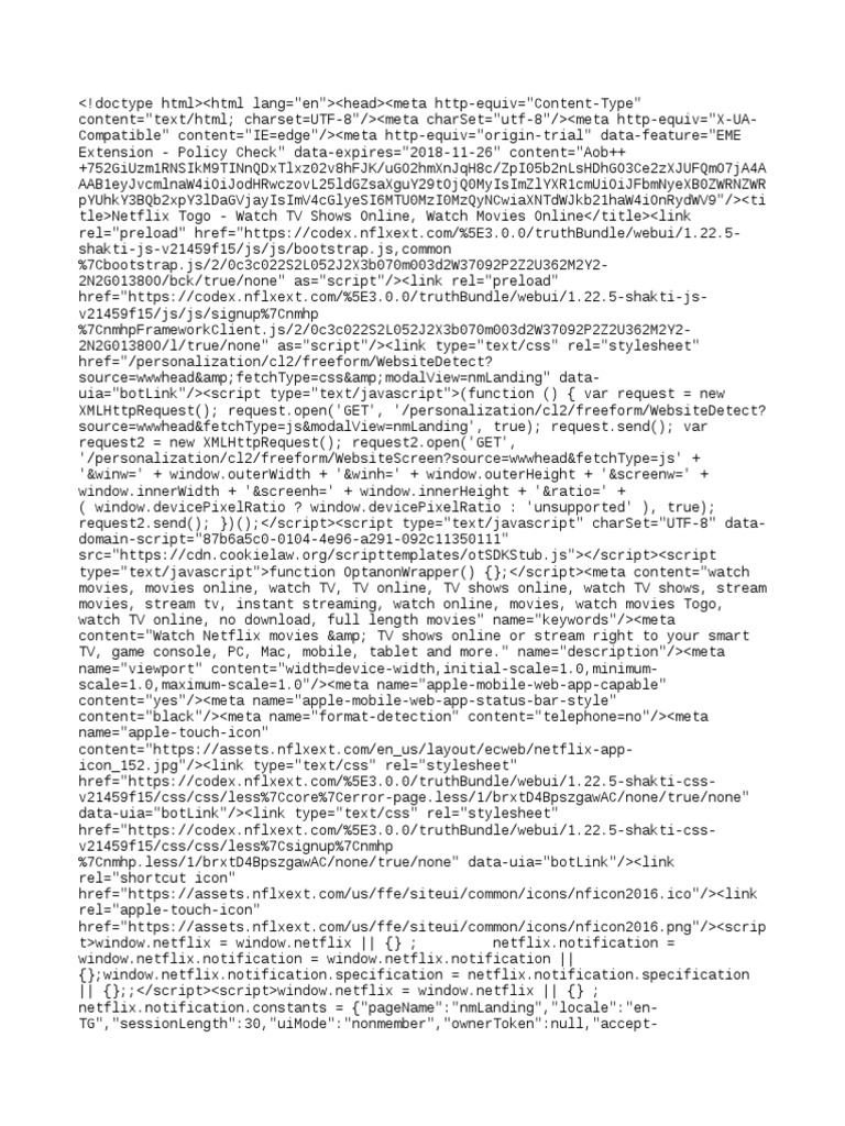 Index HTML | PDF | Netflix | Television