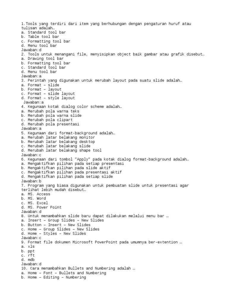 Bagi 1.tugas Power Point Said | PDF