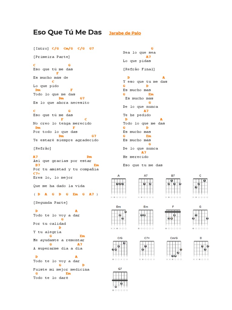 Eso Que Tu Me Das | PDF