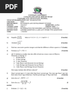 5th Matrices CXC Questions PDF | PDF