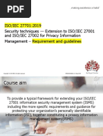 ISO 27701 PIMS With GDPR Documentation Kit | PDF | Information Security | Computer Security