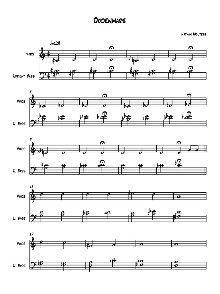 Dodenmars - Full Score | PDF