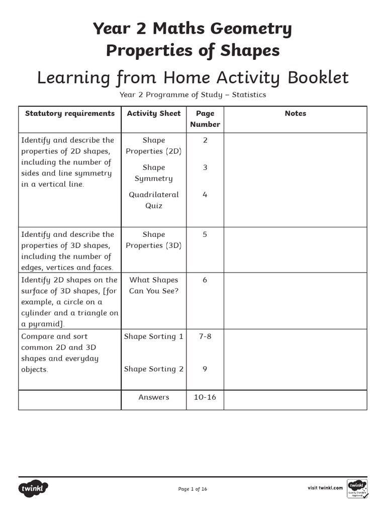 Properties of Shapes | PDF | Shape | Euclidean Plane Geometry