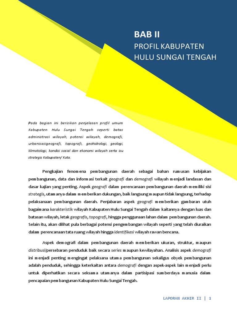 Docrpijm 1483068664bab II Profil | PDF