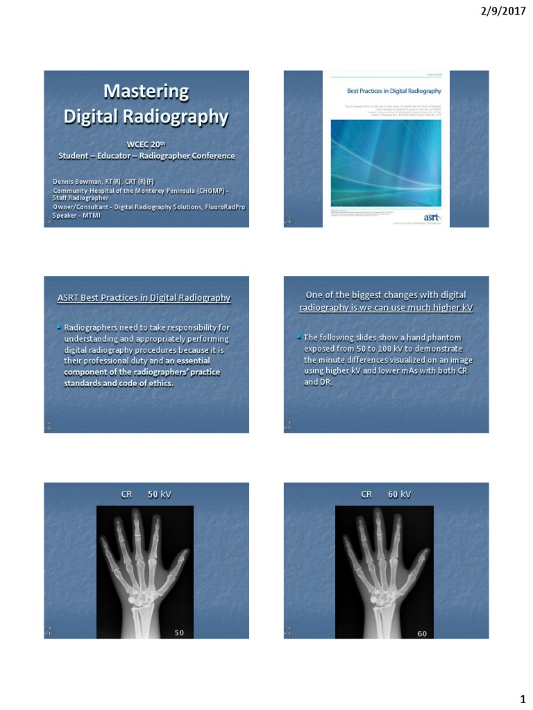 Mastering Digital Radiography | PDF | Radiography | Radiology