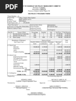 PPMP and App Sample Form | PDF