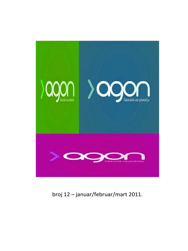 AGON - Broj 12 | PDF