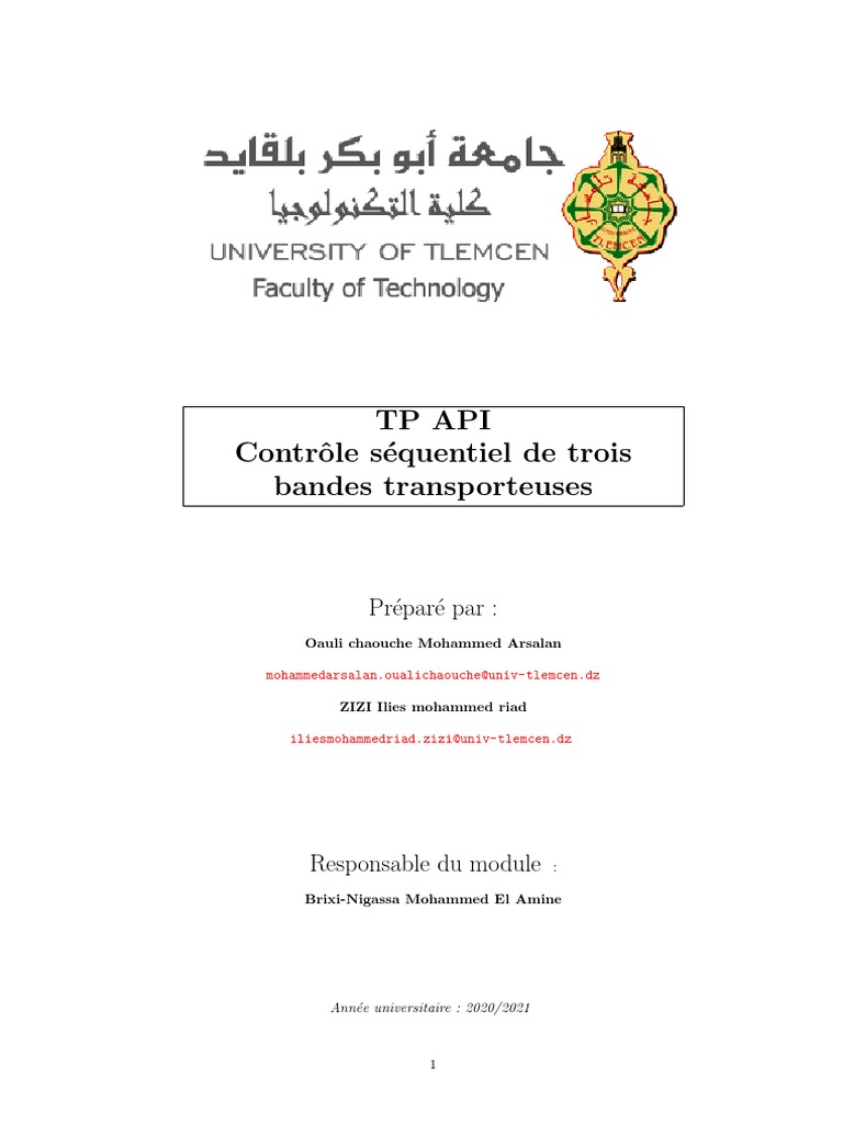 TP1 Api | Descargar gratis PDF | Informatique | Informatique