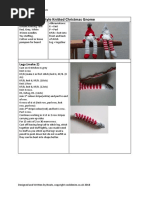 Free Izzy Doll Knitting Pattern PDF | PDF | Knitting | Gauge (Knitting)