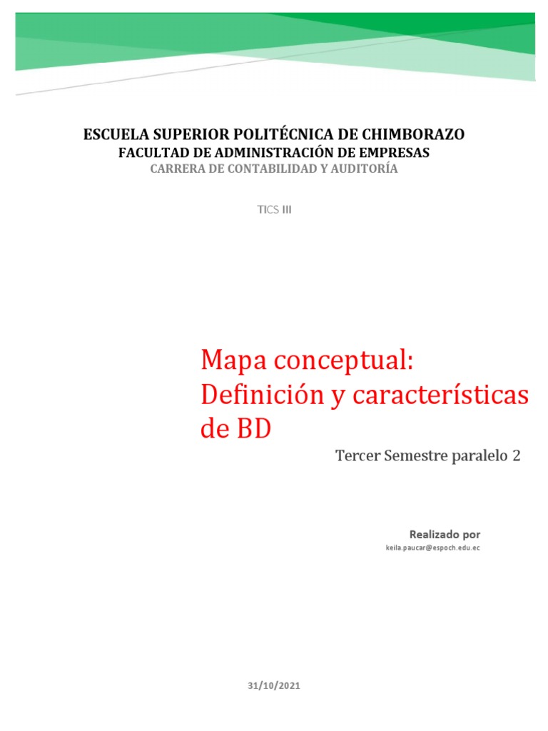 Mapa Conceptual Grupal - TICS II | PDF