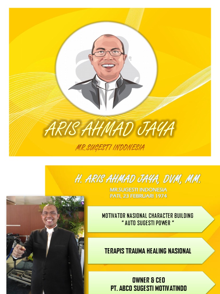 Aris Ahmad Jaya CV | PDF
