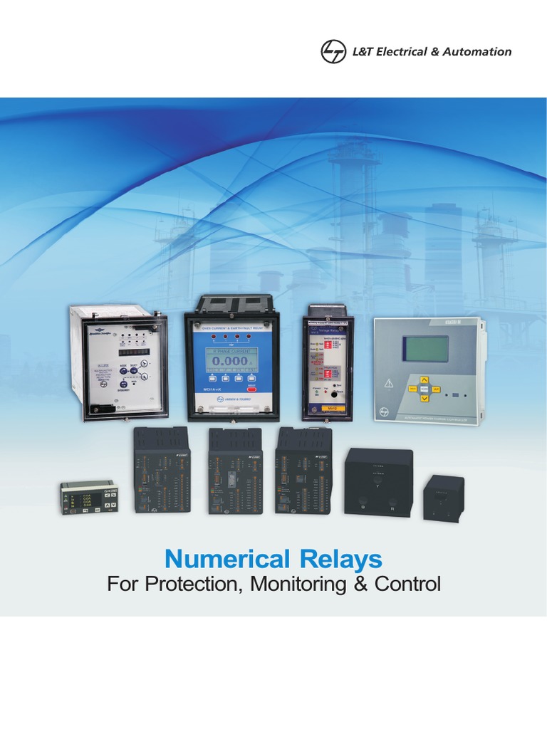 Numerical Relays Catalogue | PDF | Relay | Alternating Current