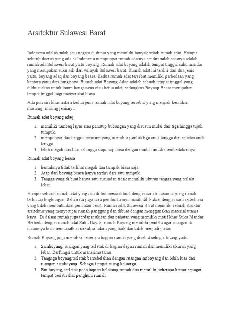 Sejarah Arsitek Nusantara | PDF | Griya & Taman