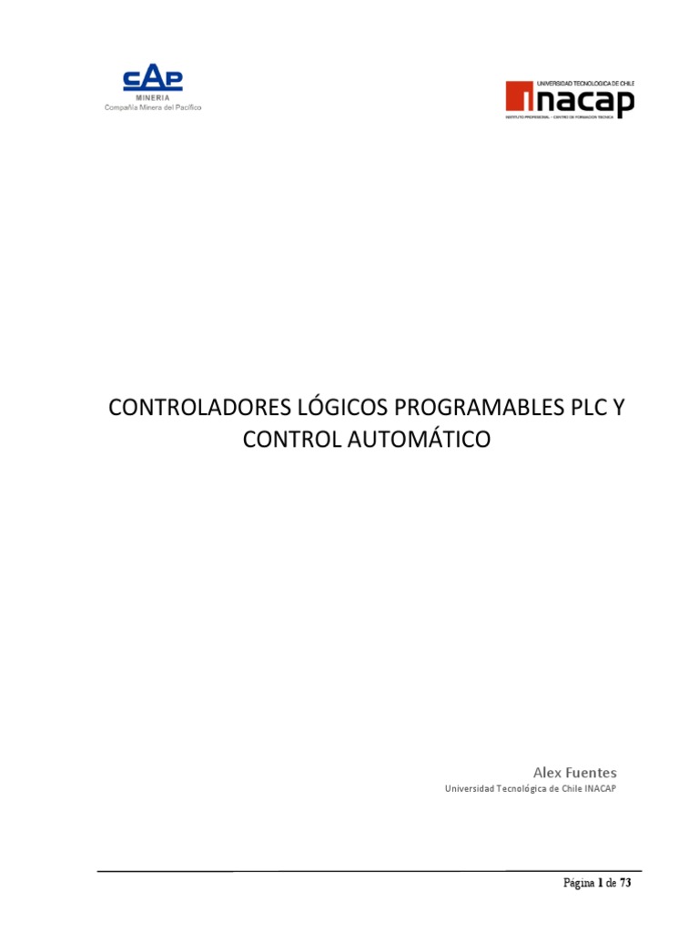 13 Controladores Lógicos Programables y Control Automatico | PDF ...